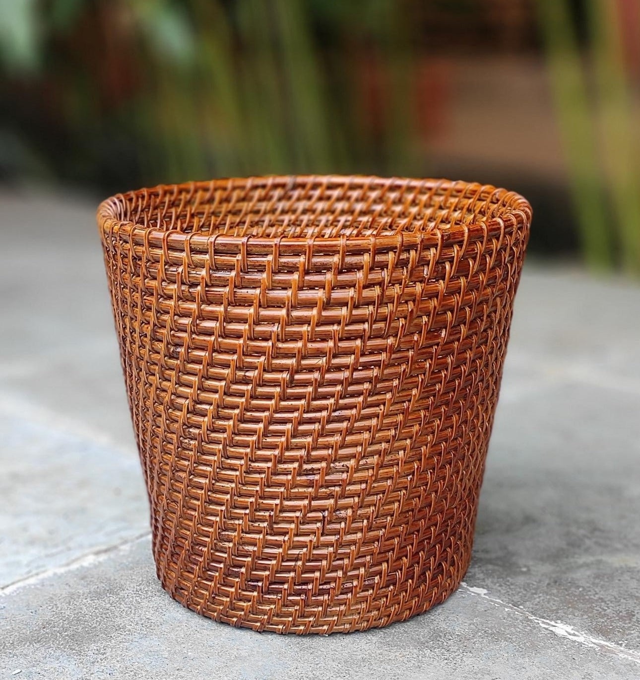 Cane Planters | Walnut finish – Cane Concept